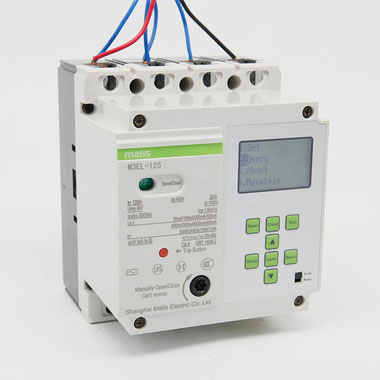 Self-reclosing MCCB with Earth Leakage Protection | Matismart